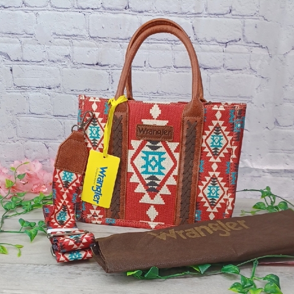 Wrangler | Bags | Wrangler Aztec Satchelcrossbody Nwt | Poshmark